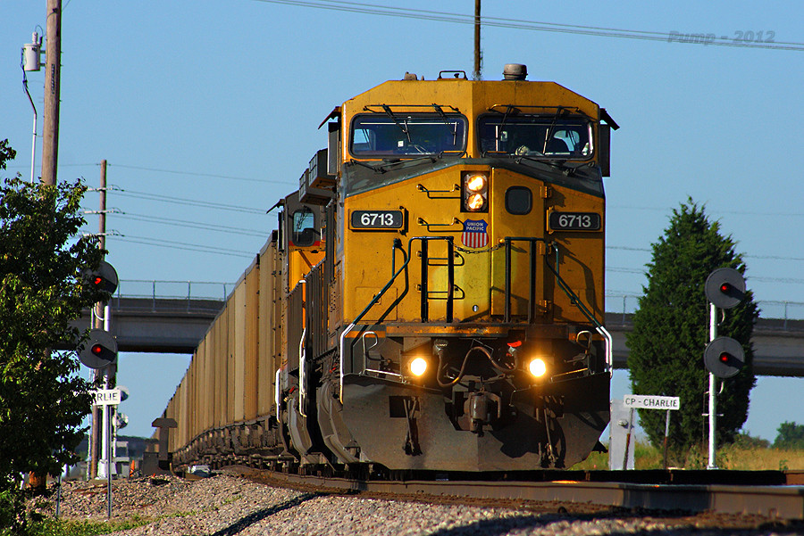 Southbound UP Loaded Coal Train